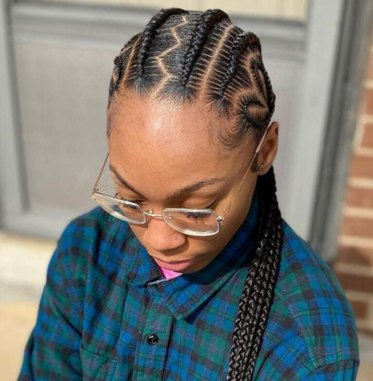 Elegant Cornrow Braids - FlyAtn